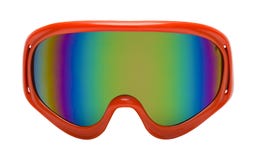Ski Goggles (Front View) stock image. Image of details - 1896189