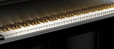 Piano Keyboard Gold Background Stock Vector - Illustration of drawing ...