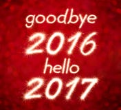 Goodbye 2017 Hello 2018 Stock Photos - Royalty Free Images