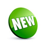 New green label stock vector. Illustration of message - 9137113