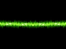 Green Sound Wave Stock Photography - Image: 7098442