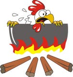 Screaming Fire Ball Or Comet Cartoon Stock Vector - Illustration of ...