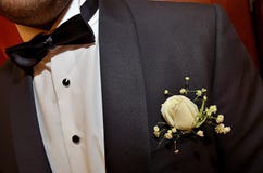 Flower pocket groom stock photo. Image of decoration - 78332900