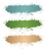 Grunge color frame set stock vector. Illustration of poster - 14590763