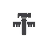 Hammer Ruler Stock Illustrations – 2,359 Hammer Ruler Stock ...