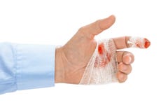 Injured Hand Cut Blood Stock Photos - 246 Images