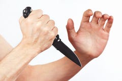 Hand Holding Combat Knife Stock Photos, Images, & Pictures - 53 Images