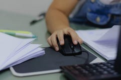 Work use mouse computer stock photo. Image of technology - 45111866