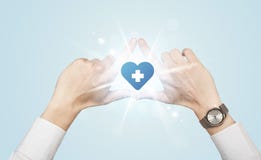 Heart Cross Stock Photos - Royalty Free Pictures
