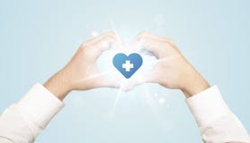 Heart Cross Stock Photos - Royalty Free Pictures