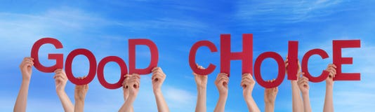 Positive - Good Choice Royalty Free Stock Photography - Image: 10974737