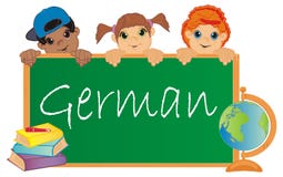German Abc For Preschool Education Stock Vector - Illustration of font ...