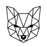 Fox Polygonal Face. Vector Geometric Fox Head. Stock Illustration ...