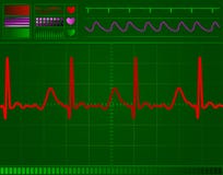 Heart Monitor Screen Royalty Free Stock Images - Image: 4819539