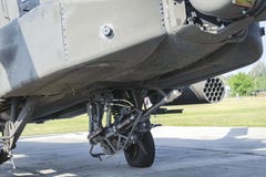 AH-64 Apache M230 30mm Automatic Cannon Stock Images - Image: 1327634