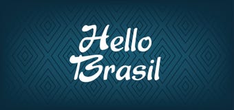 Hello summer Brazil stock vector. Illustration of children - 73371924