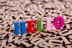 Hello Name Tag stock image. Image of conference, identity - 6357473