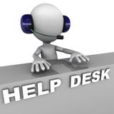 3d Man With Laptop - Help Desk Royalty Free Stock Images - Image: 32999149