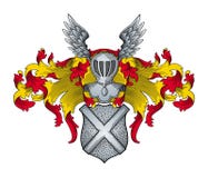 Heraldic Helmets Vol.1 Royalty Free Stock Photo - Image: 1829455
