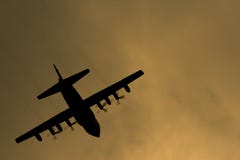 F-16 landing at sunset stock image. Image of defence, radar - 971697