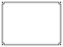 Art Decokader - Zwarte & Wit Vector Illustratie - Illustratie bestaande ...