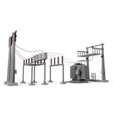 Substation Clipart And Illustrations