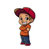 Hip Hop Boys Cartoon Royalty Free Stock Image - Image: 35446166