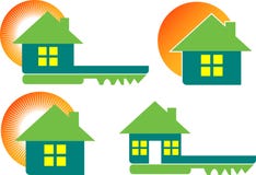 Home Logos Collection Stock Image - Image: 10826371