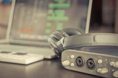 Computer Music Royalty Free Stock Photos - Image: 5848648