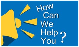 How can we help you sign stock photo. Image of help, copyspace - 23717254