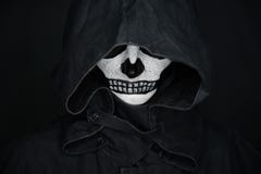 Skeleton Face In Hood Stock Image - Image: 26067731