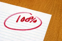 Test Grade stock photo. Image of perfection, paper, best - 15430104