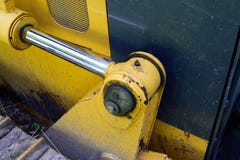 Dozer Tilt Cylinder Stock Photo - Image: 59491326