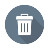 Icône de suppression illustration stock. Illustration du ombre - 98720784