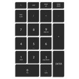 Numeric Keypad Stock Illustrations – 179 Numeric Keypad Stock ...