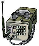 Soldier Radio Isolated Stock Illustrations – 57 Soldier Radio Isolated ...
