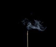 Incense black smoke stock photo. Image of revolving, abstract - 648400