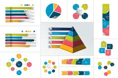 Mega Set Of Business 3D Design Graphs, Charts, Templates, Schemes ...