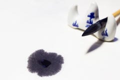 Ink Spray in heart Shape stock illustration. Illustration of force ...