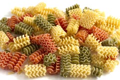 Spiral Shaped Pasta And Spaghetti Stock Photo - Image: 11031902