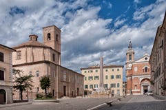 JESI, ITALIA foto de archivo. Imagen de recorrido, cuadrado - 24541552
