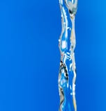 Blue water jet stock photo. Image of circle, bath, cyan - 6588372