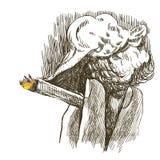 Addiction And Drug Abuse Sketch Illustration 28115989 - Megapixl