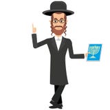 Rabino Con El Payot Que Lleva La Ropa Y El Sombrero Tradicionales ...