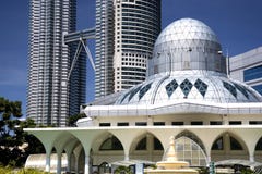 KLCC Mosque stock image. Image of contemporary, klcc, sacred - 4149471