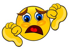 Lächeln Emoticons, Die Husten Und Grippe Haben Stock Abbildung ...