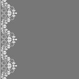 Card With Lace Fabric Background Stock Vector - Image: 26647843