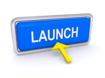 Launch Button Icon Royalty Free Stock Photography - Image: 21488887