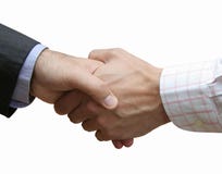 Left-handshake In The Street Stock Photo - Image of hand, agreement ...