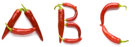 Alphabet Chili Pepper Stock Photos, Images, & Pictures - 241 Images